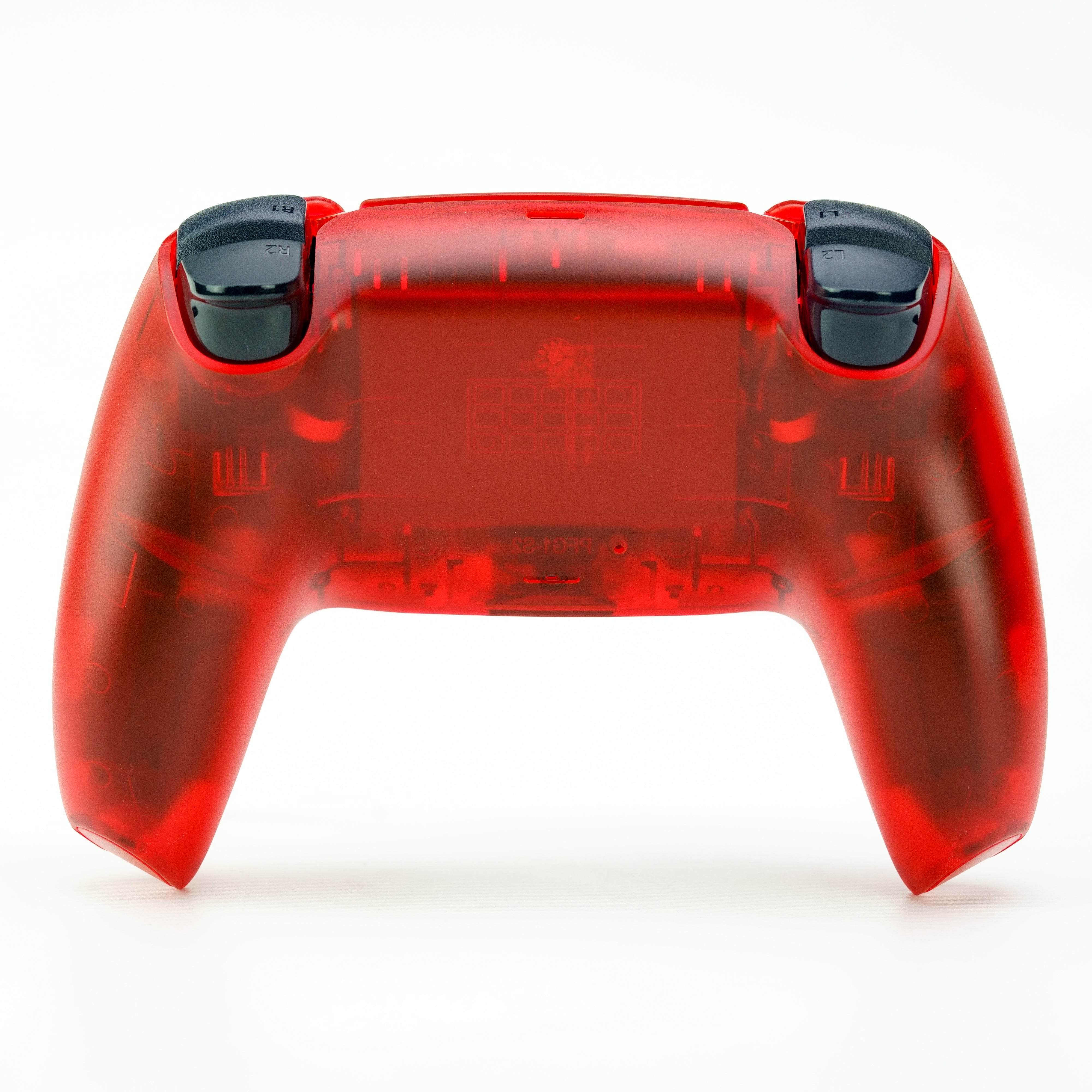 PS5 Translucent Red Custom Controller – LaZa Modz LLC