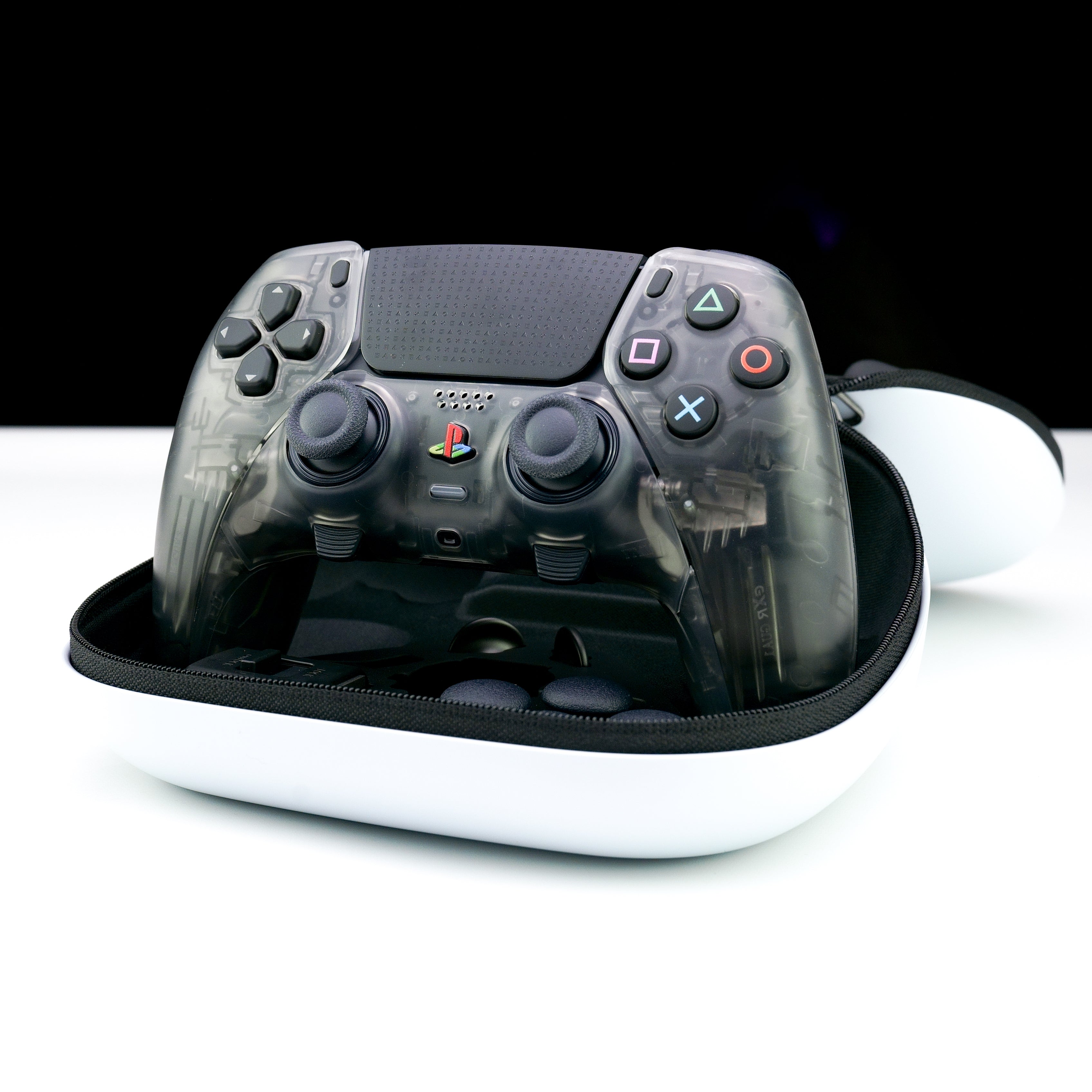 PS5 EDGE Translucent Smoke Custom Controller – LaZa Modz LLC