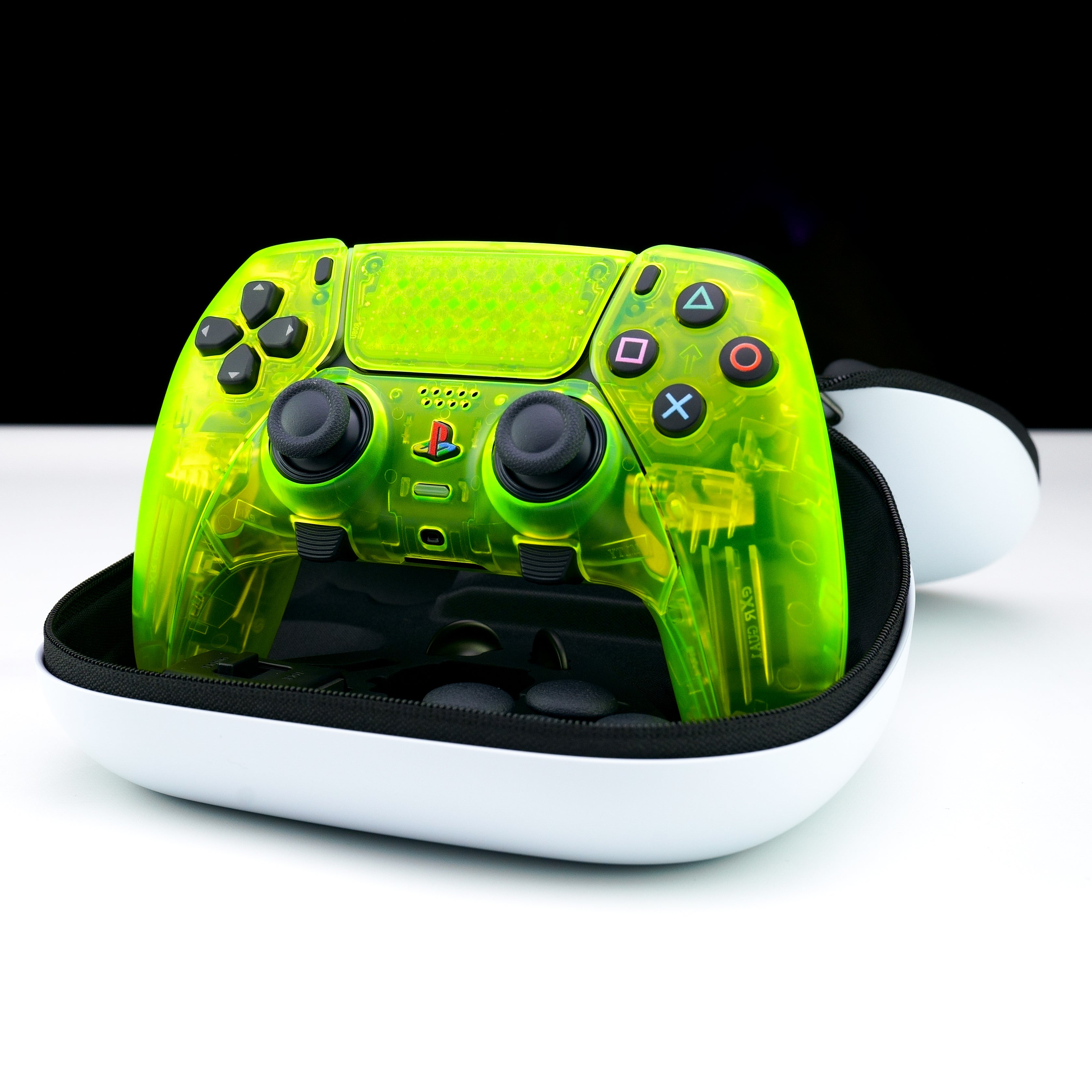 PS5 EDGE Translucent FULL Lime Green Custom Controller (Limited Editio ...