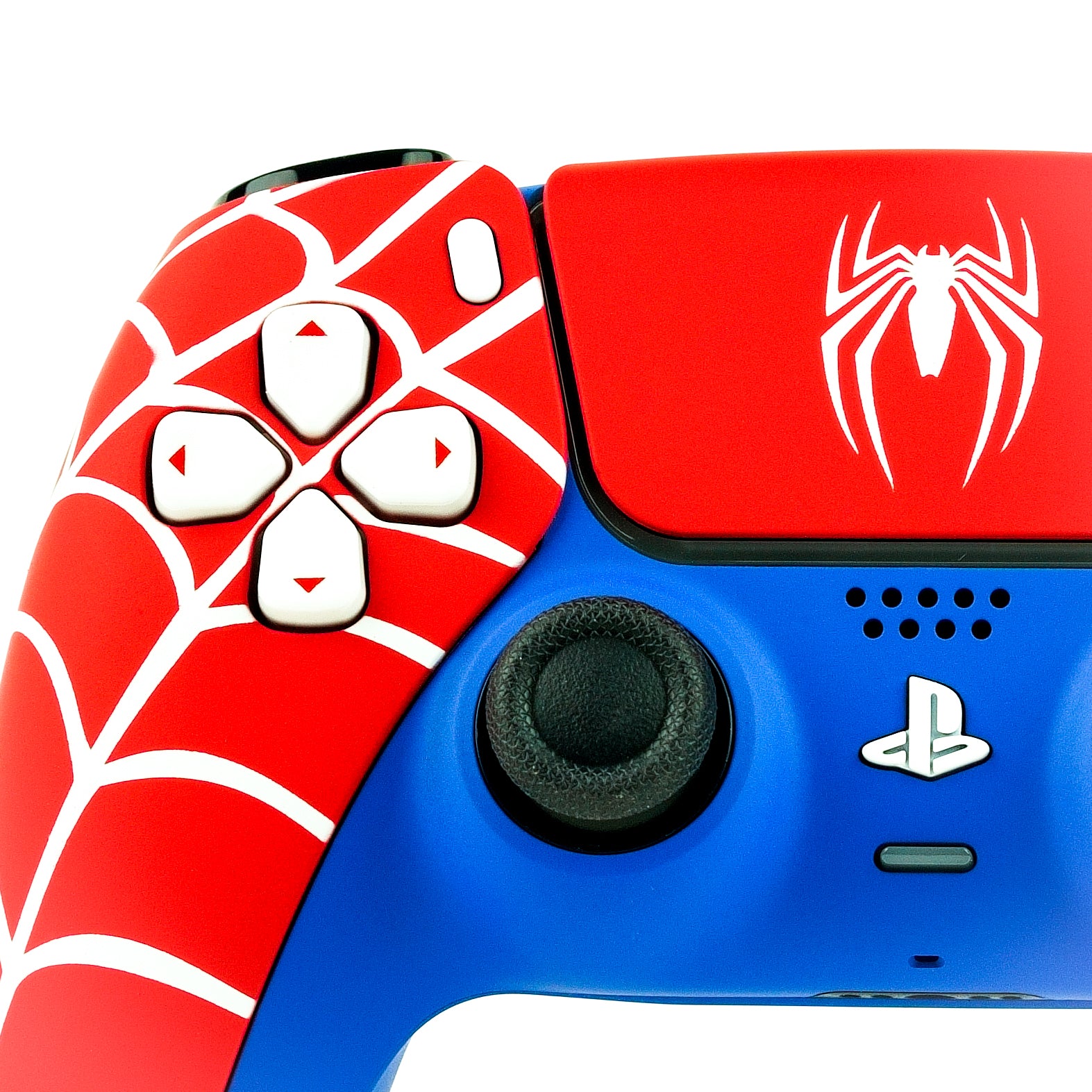 PS5 Retro Spider-Man Controller WHT – LaZa Modz LLC
