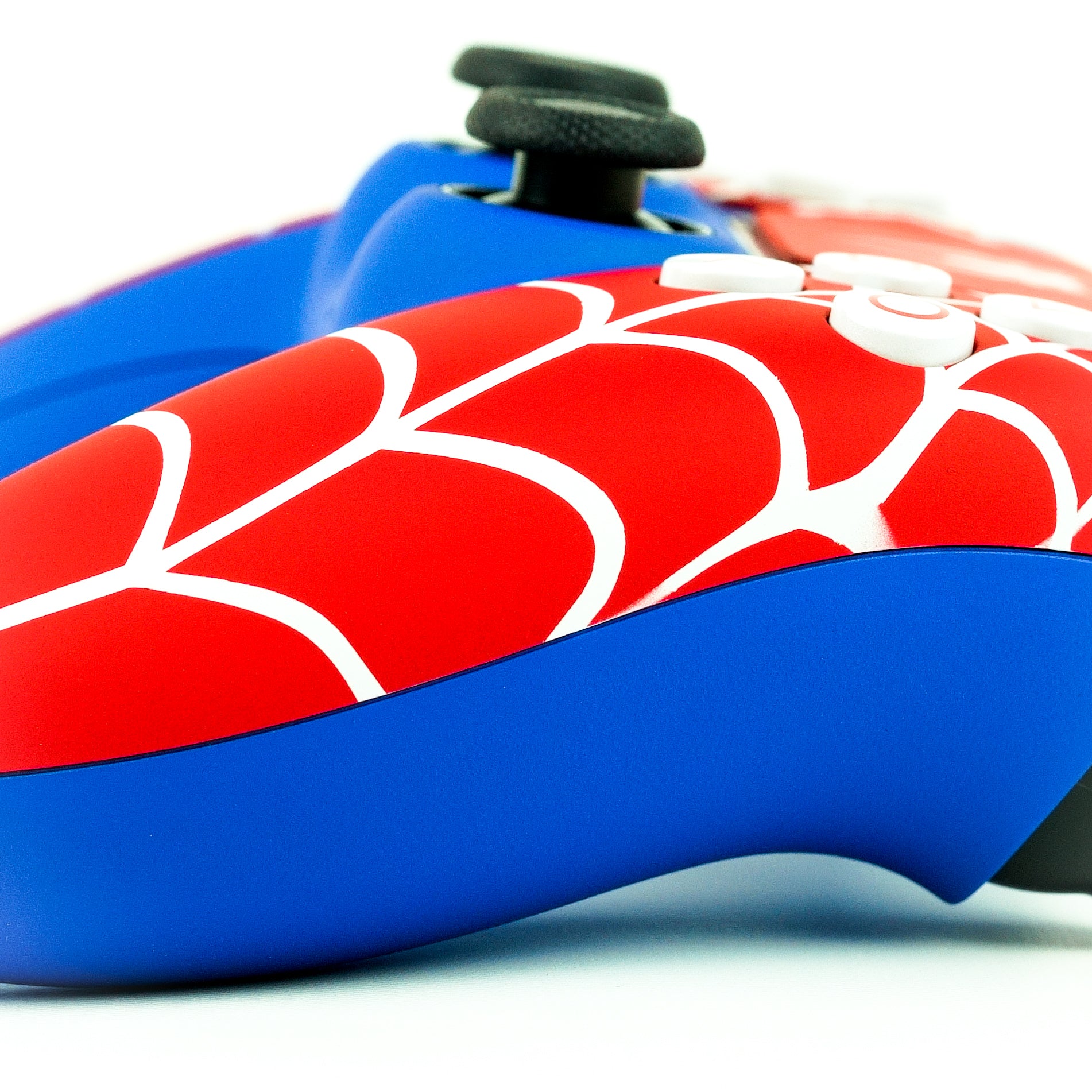 PS5 Retro Spider-Man Controller WHT – LaZa Modz LLC