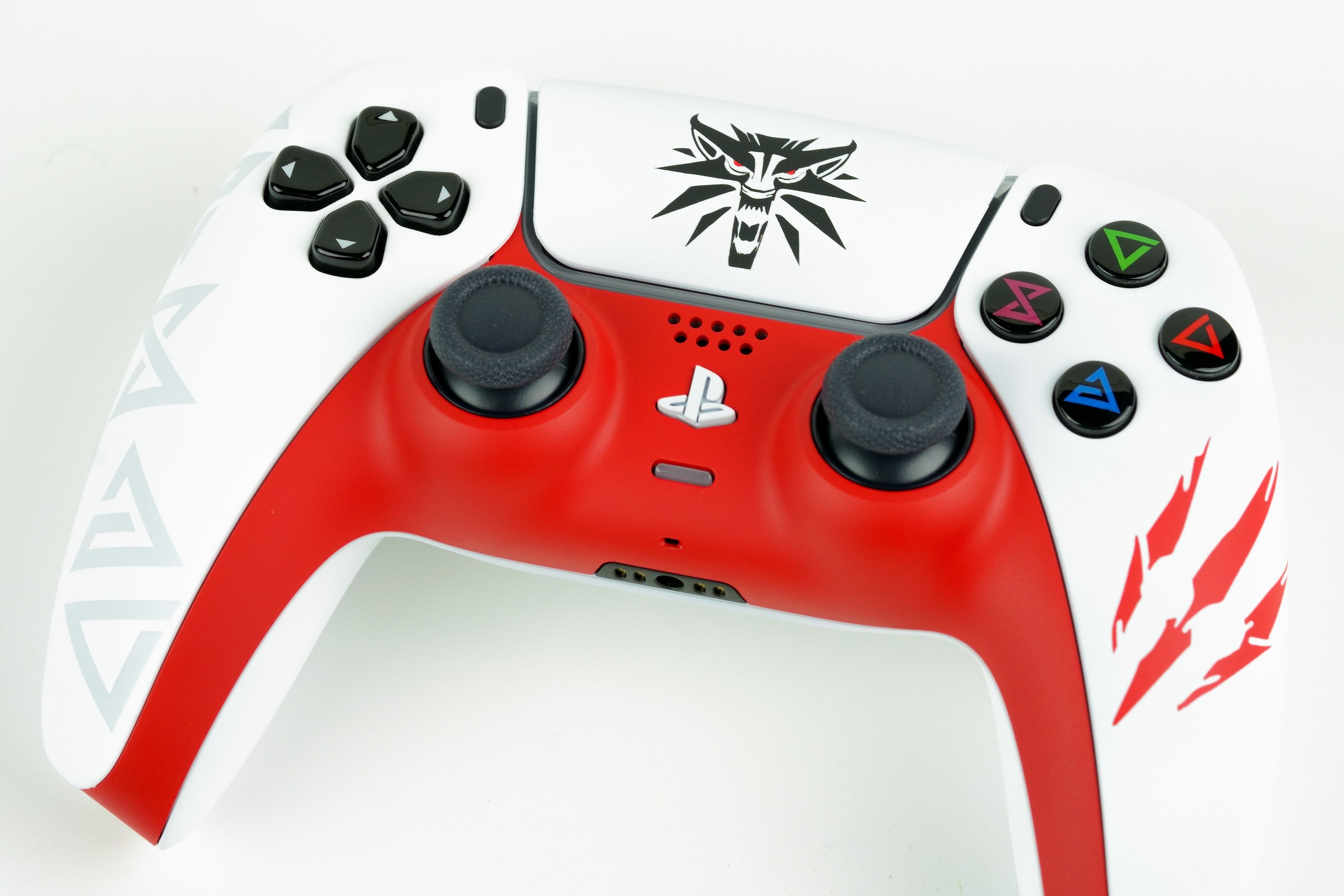PS5 Witcher Custom Controller – LaZa Modz LLC